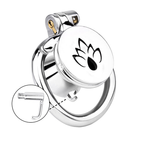 Inverted Prince Albert Piercing Chastity Cage – topchastity