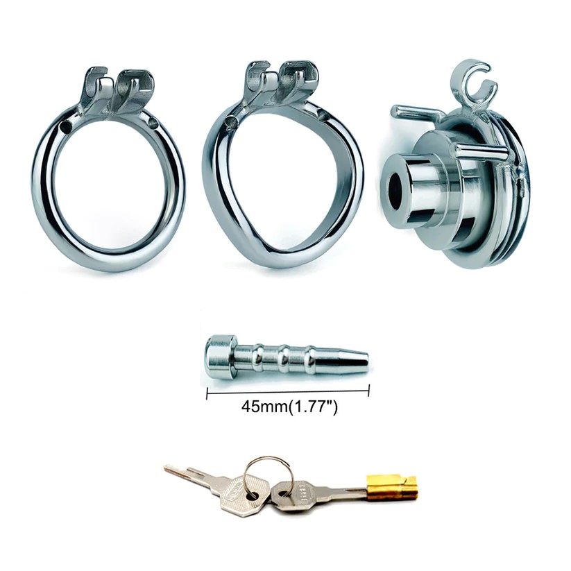 Special Negative Chastity Cage With Catheter – topchastity