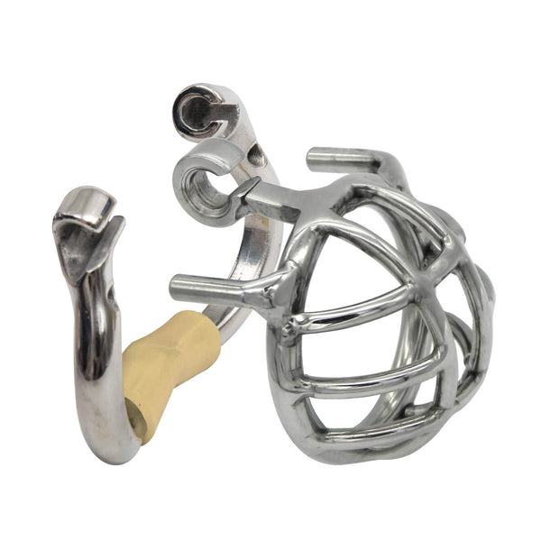 Stainless Steel Stealth Lock Male Chastity Device – topchastity