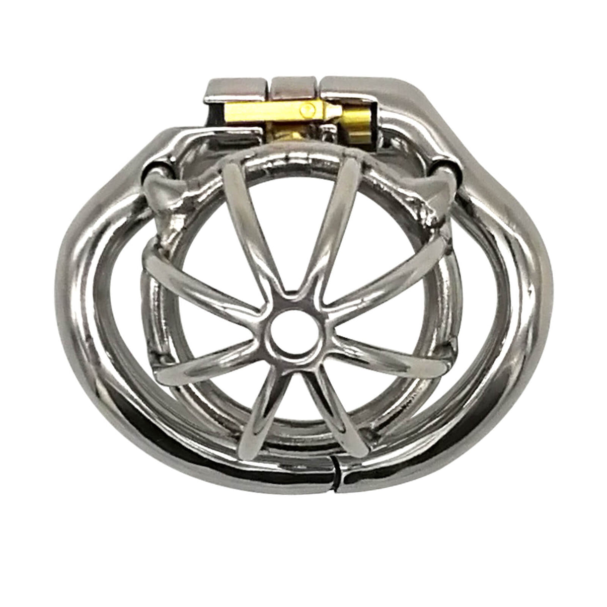 Ergonomic Stainless Steel Stealth Lock Male Chastity Device – topchastity