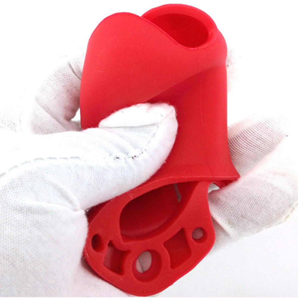 CB6000 Silicone Chastity Cage Red – topchastity
